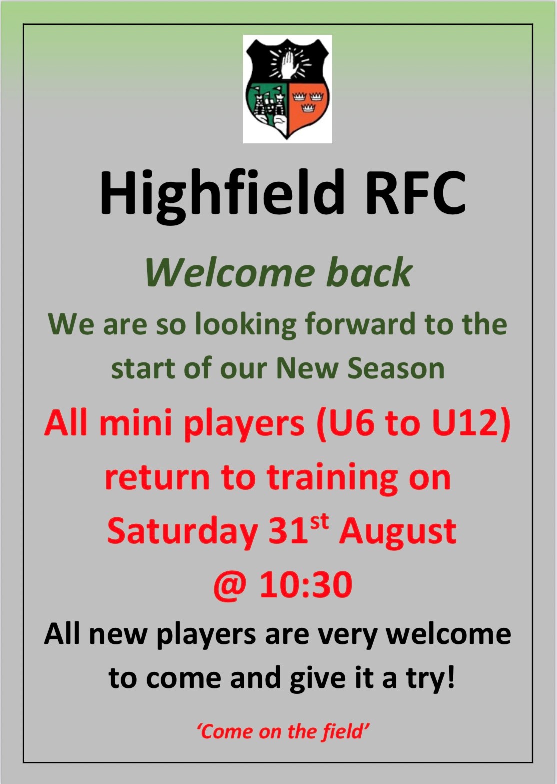 Highfield RFC